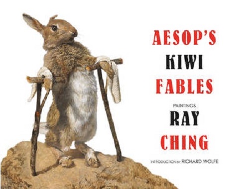 Aesop's Kiwi Fables Paintings by Ray Ching