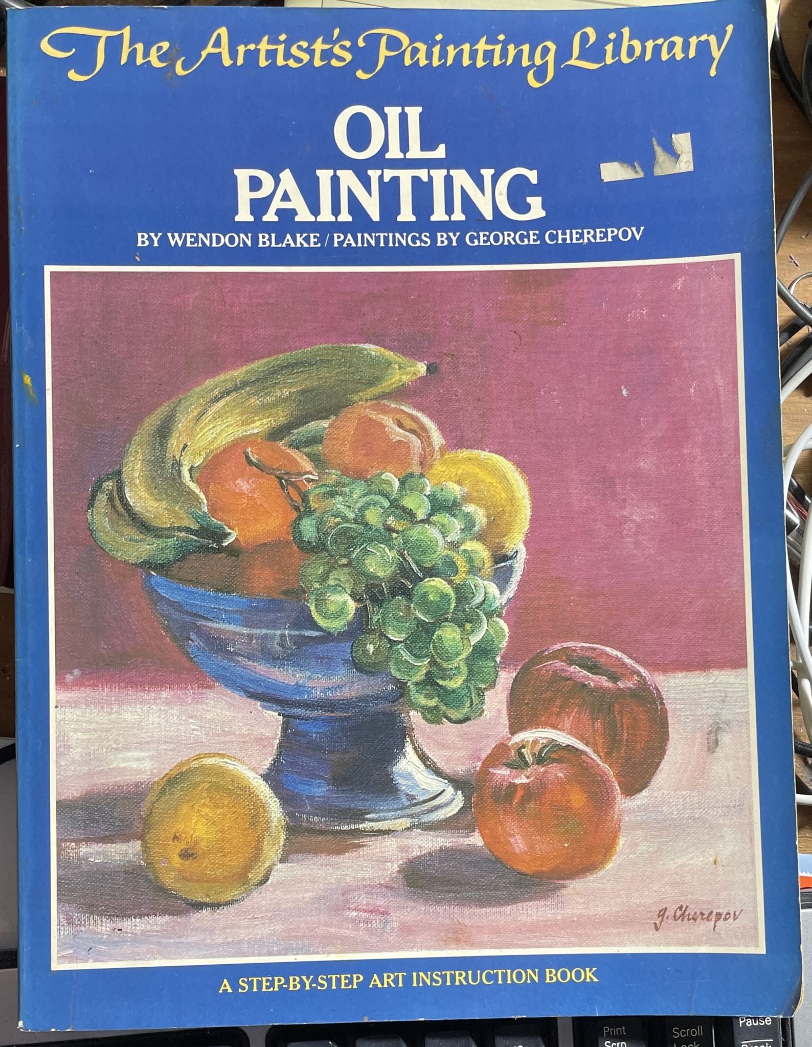 Artists Painting Library Oil Painting by Wendon Blake