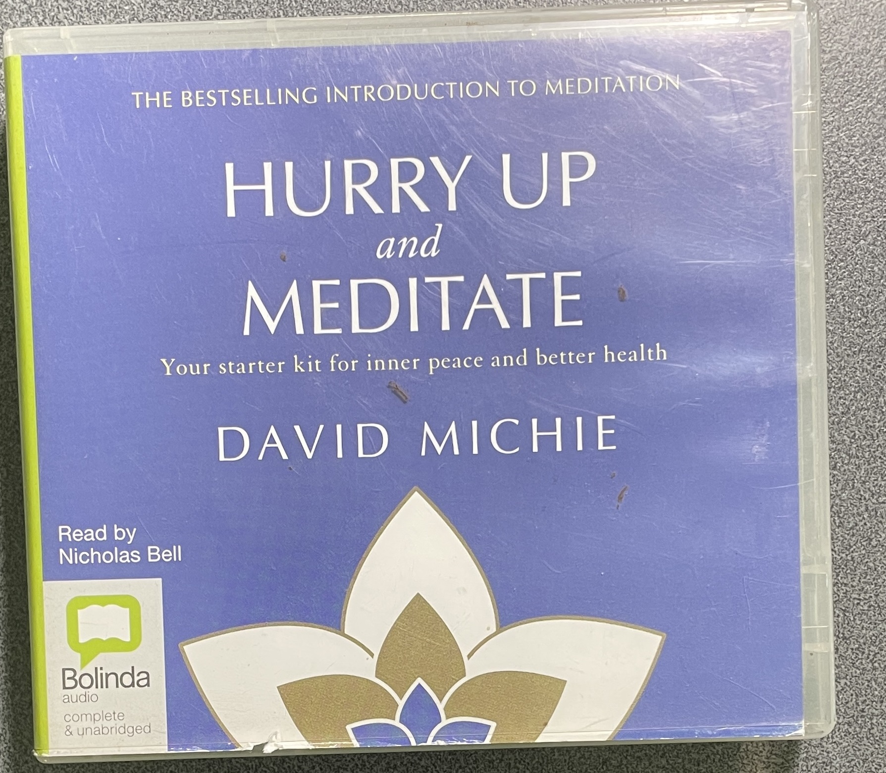 Hurry Up and Meditate [Audio] By David Michie, Nicholas Bell (Read by ...