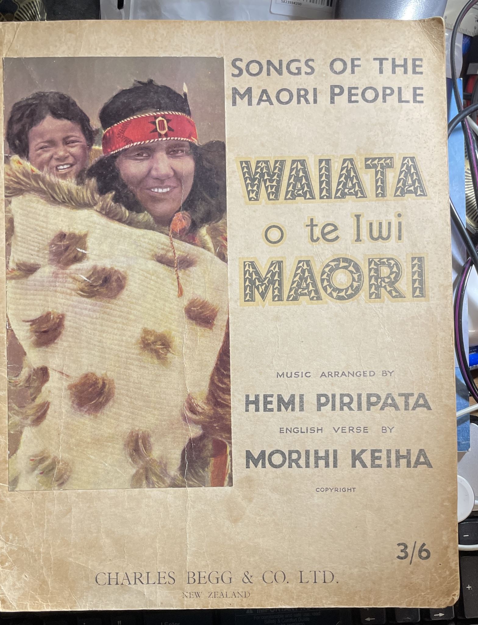 Waiata o te iwi Maori Songs of the Maori people by Hemi Piripata ...