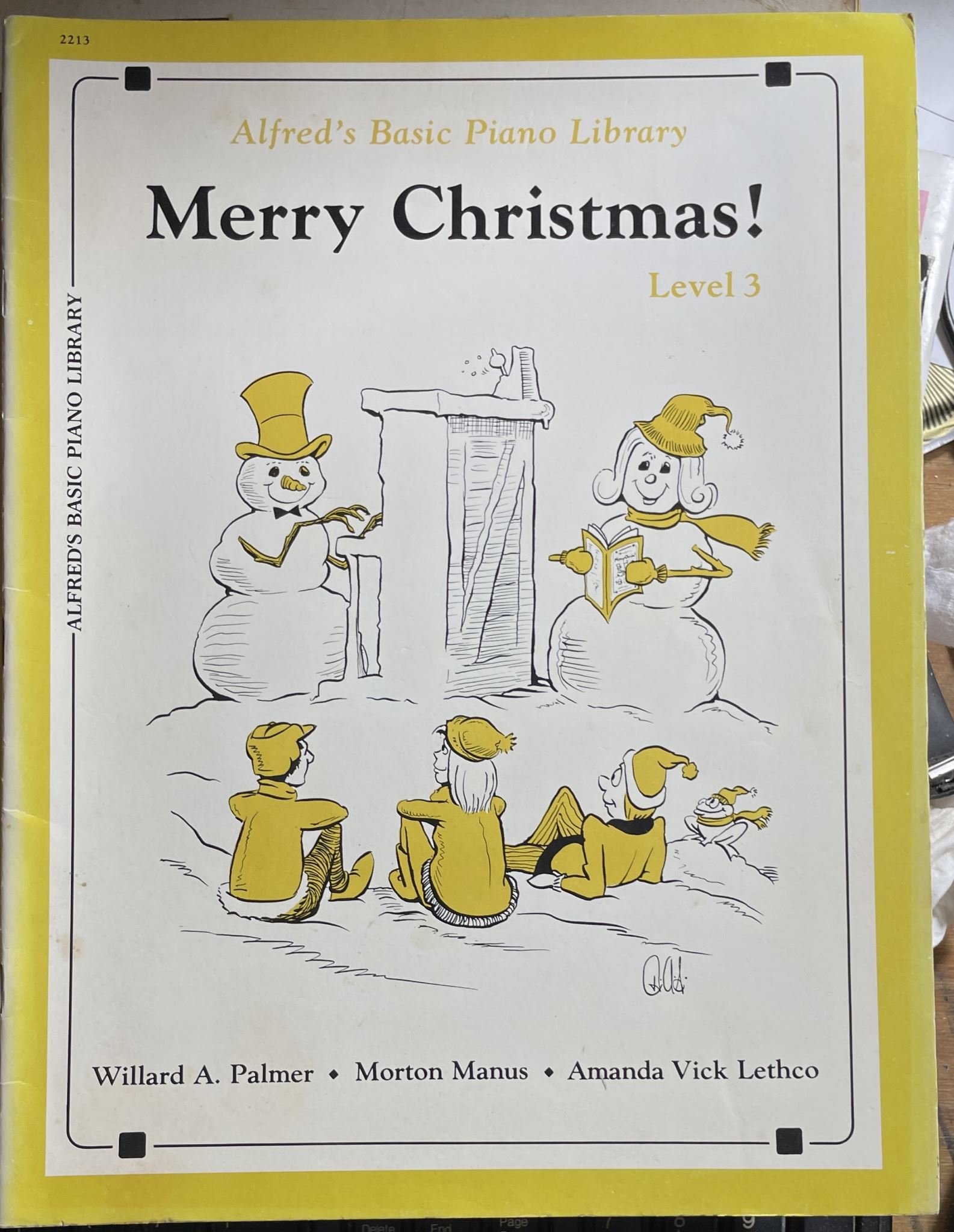 Alfred's Basic Piano Library Merry Christmas! Level 3