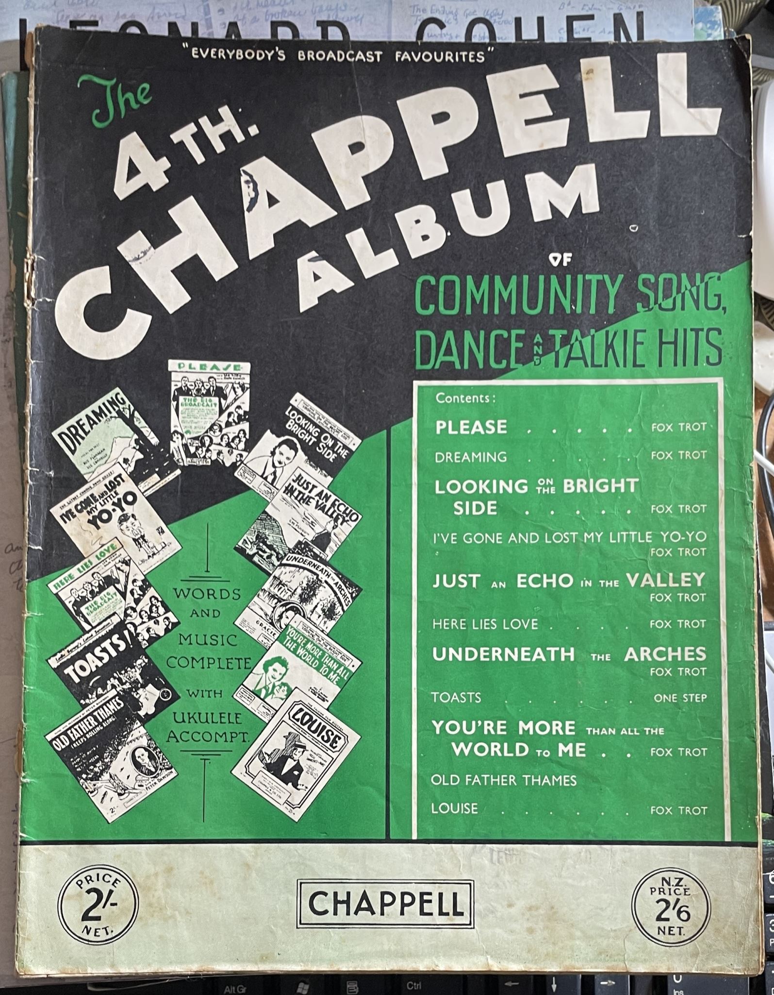The 4th Chappell Album of Community Songs, Dance and Talkie Hits