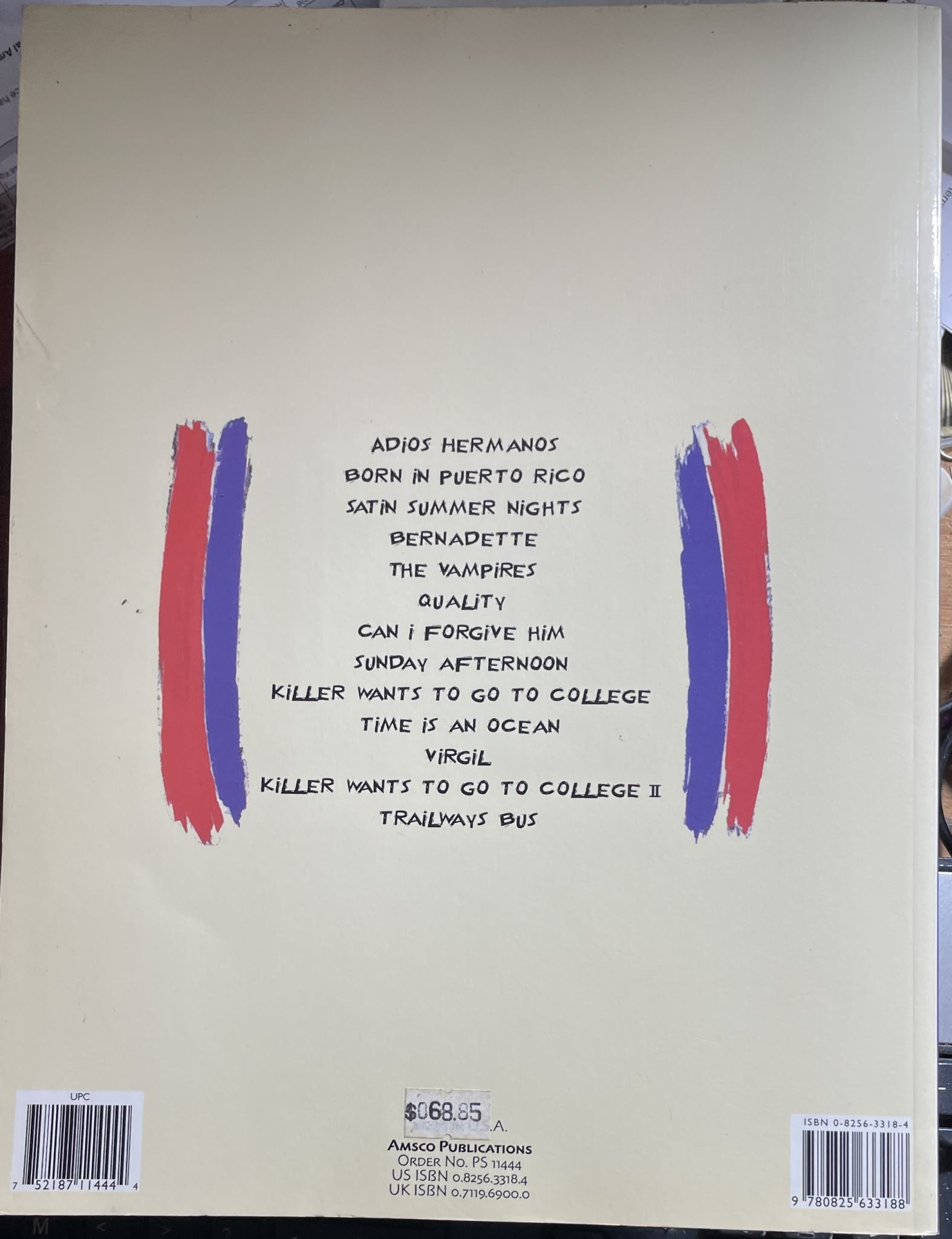 Paul Simon Songs from the Capeman