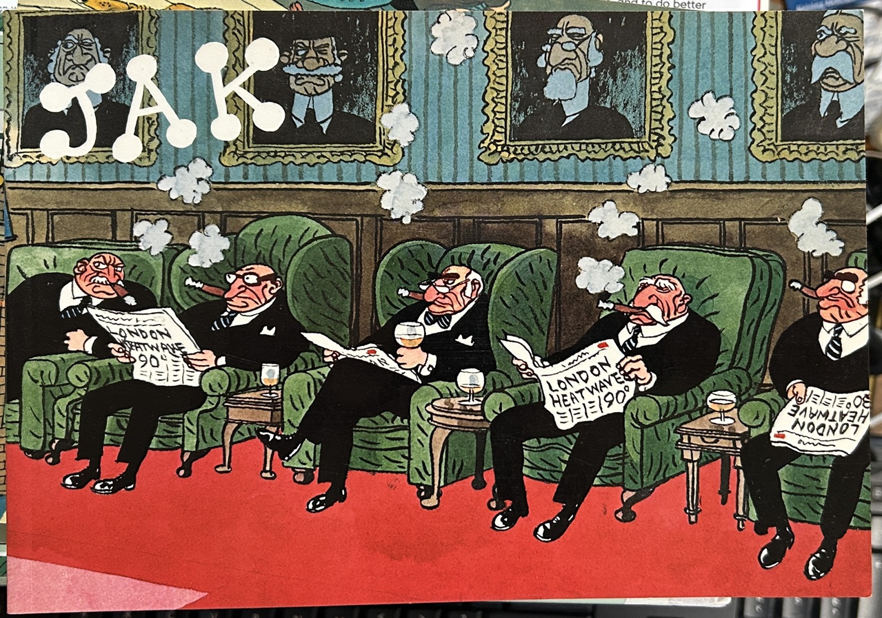 I'm Oil Right Jak Cartoons From The London Evening Standard